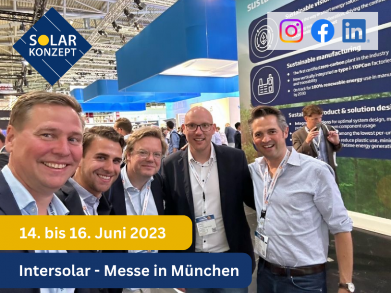 Zu Besuch auf der Messe Intersolar - solar-konzept GmbH